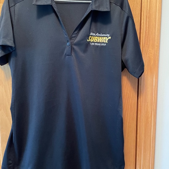Port Authority | Tops | Womens Subway 5th Anniversary Polo Shirt | Poshmark